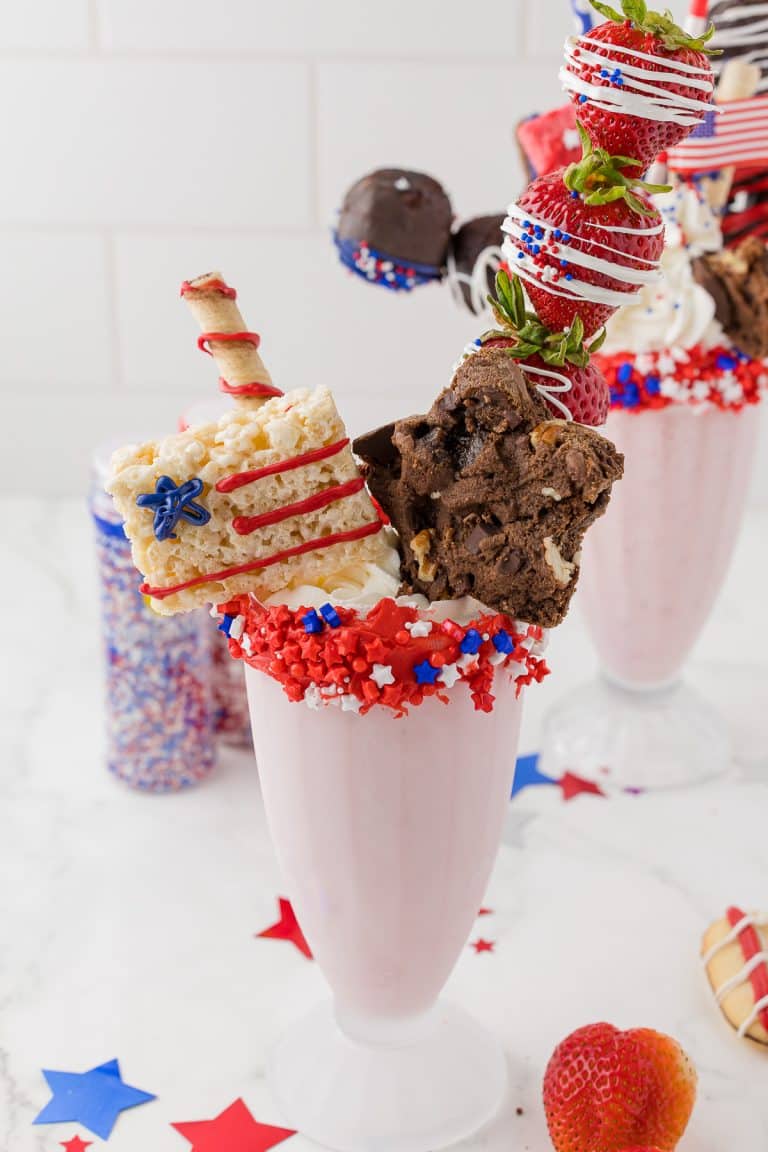 Homemade Stacked Milkshake Recipe - She Shared
