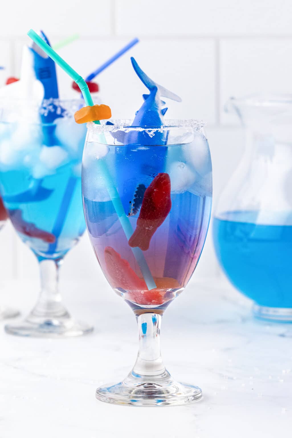 A MUST Make Beverage for Shark Week: Shark Bite Drink Recipe - She Shared